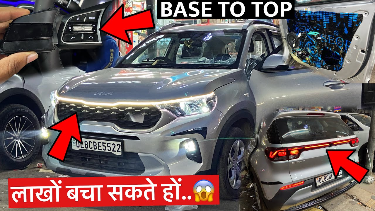 2023 Kia Sonet Modification | Sonet base model modified | Modification