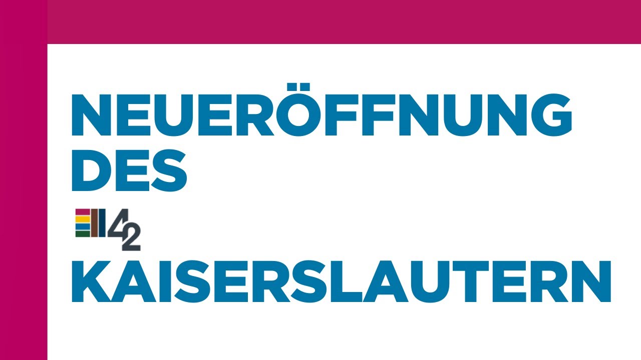 Das neue 42 in Kaiserslautern !