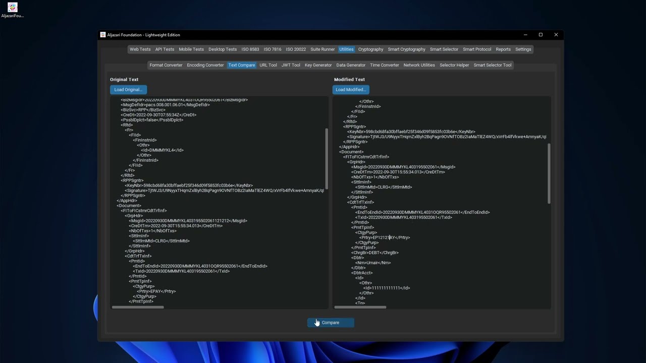 #features Diff Checker (Text Compare)