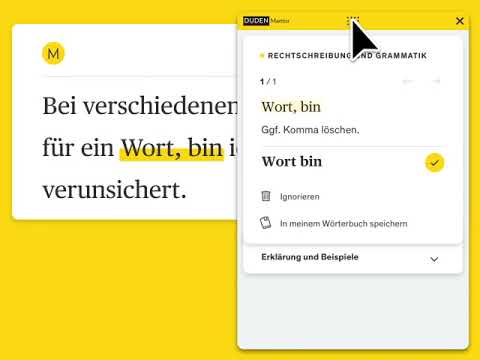 Duden-Mentor: die Textprüfung