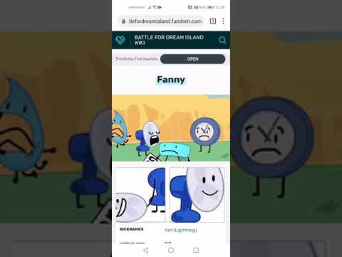 Browser: Fanny - BFDI wiki