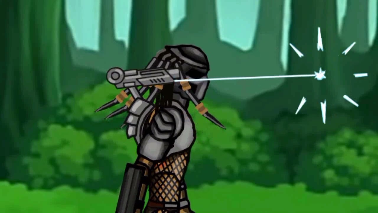 Predator test (Drawing cartoons 2)