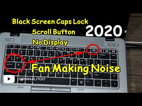 How To Fix All Laptop Not Turning On Caps Lock Blinking 2020 | 5 Methods