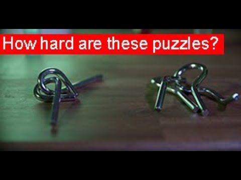 Brain Teaser Metal nail puzzle