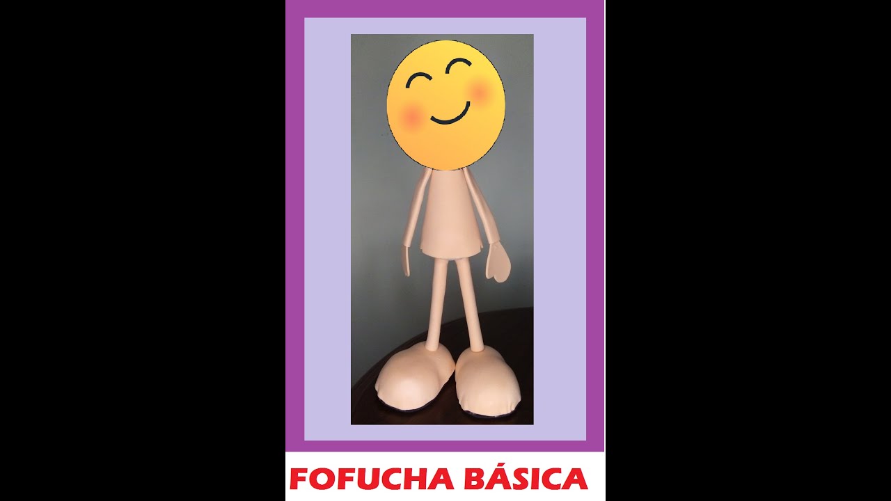 Fofucha básica con moldes