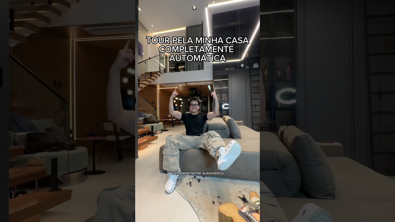 TOUR PELA MINHA CASA AUTOMÁTICA DEPOIS DE 1 ANO! 🏠🥺❤️ #Alexa *publi