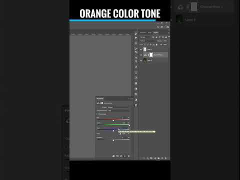 Orange Color Tone in Photoshop