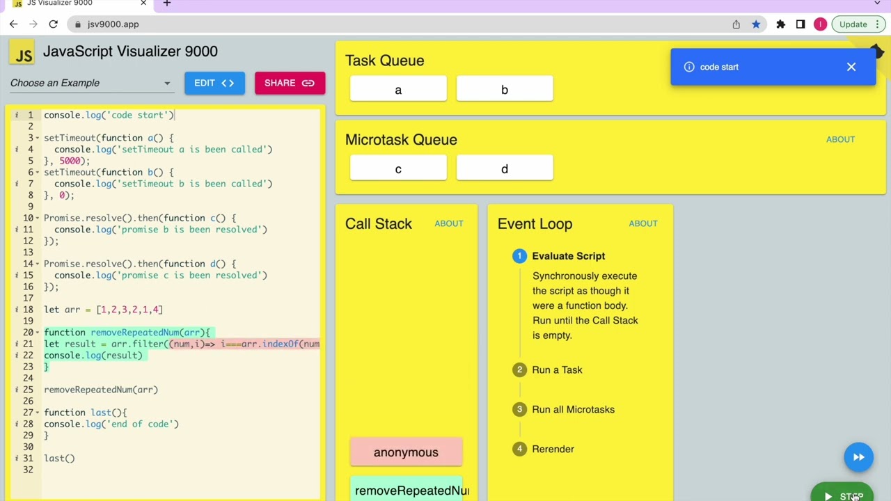 What is EventLoop in JavaScript | most asked Javascript interview question