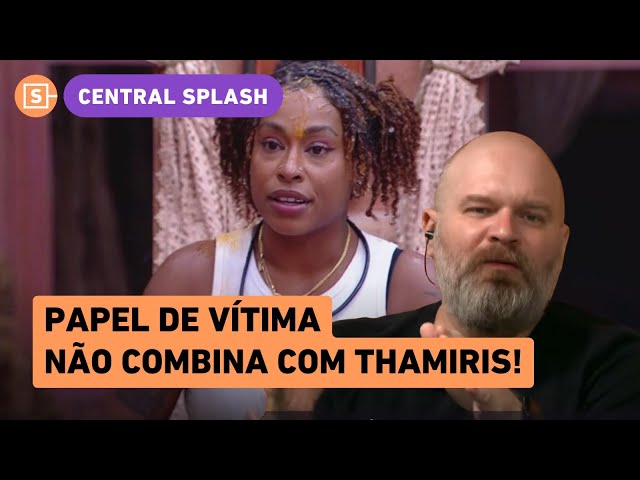 BBB 25: Thamiris diz sentir que será eliminada e cita arrependimentos