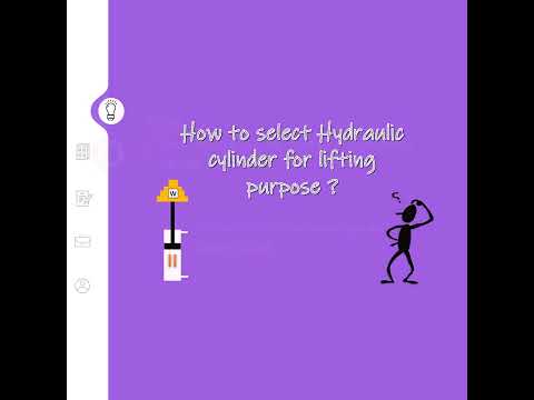 How to select hydraulic cylinder #shorts