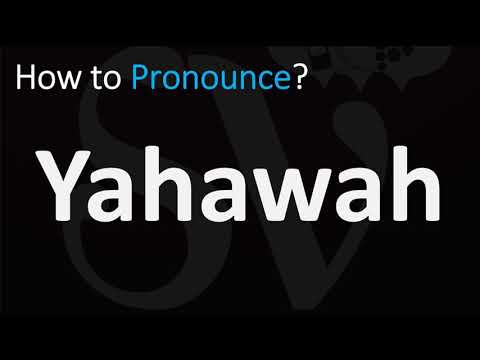 How to Pronounce Yahawah? (CORRECTLY)