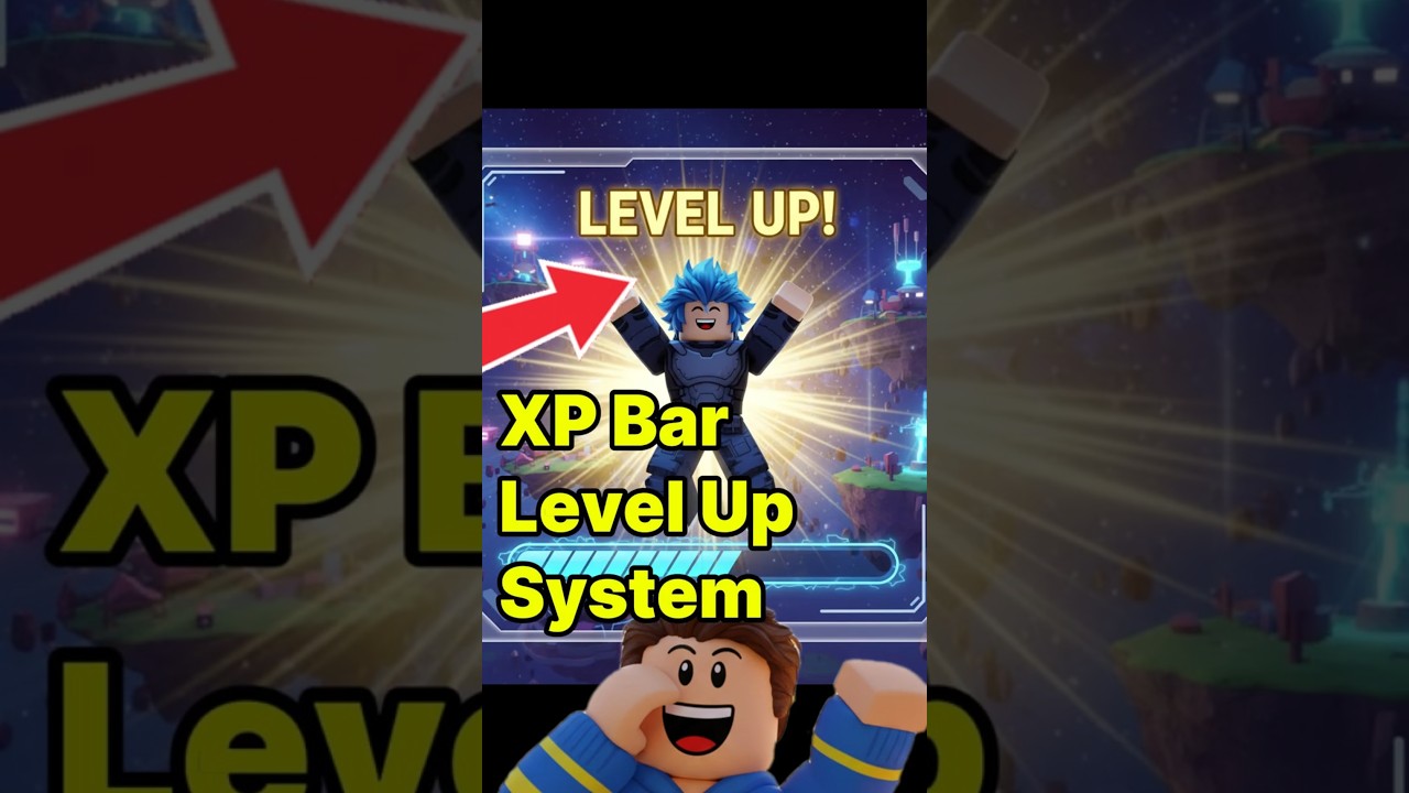 Roblox XP Bar | Roblox Studio Scripting Beginner Tutorial 2025