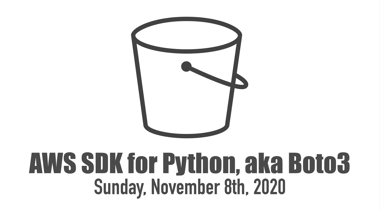 AWS SDK for Python, aka Boto3