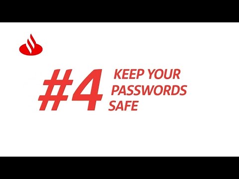 CYBERTIPS #4: KEEP your PASSWORDS SAFE | Santander Bank