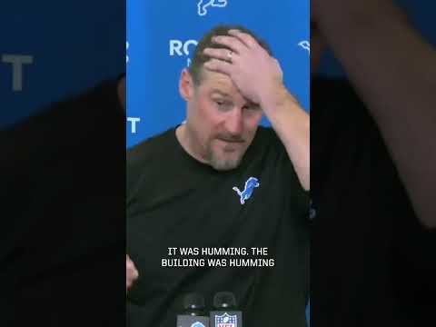 Ford Field was ROCKING for the Lionsβ playoff WIN | Detroit Lions #shorts