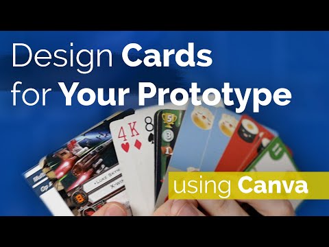Design Better Cards for Your Game Prototype using Canva - Class Intro