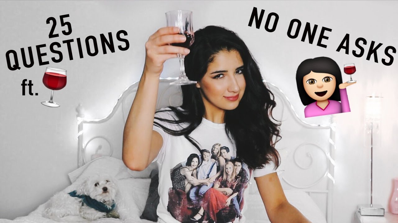 WINE NIGHT Q+A 🍷 | 25 QUESTIONS NOBODY ASKS