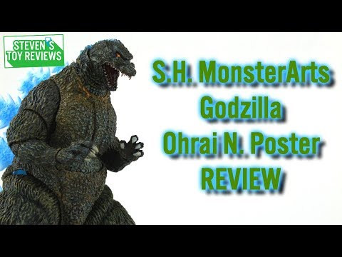 S.H. MonsterArts Ohrai Noriyoshi Godzilla Poster Color Ver Review