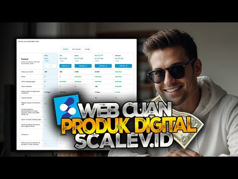 Recommended digital product website for auto profit - scalev.id tutorial