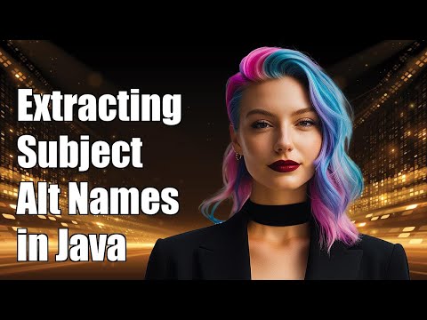 Extracting Subject Alternate Names from Pkcs10CertificationRequest in Java