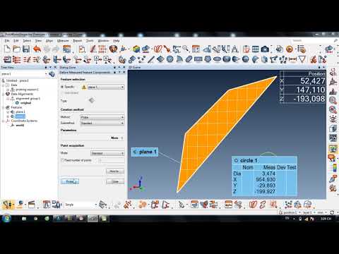 Probing with Polywork and Faro Arm