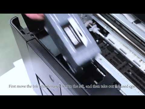 How to replace Refflo Compatible C9345 Maintenance Box @kalimstores