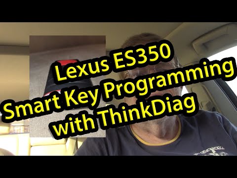 Key Programming With ThinkDiag - Lexus ES 350