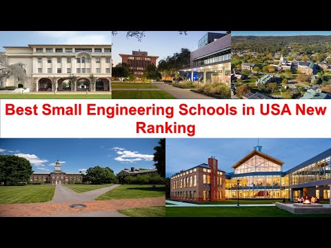 Best SMALL ENGINEERING SCHOOLS IN USA New Ranking