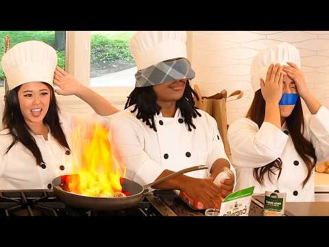 We Tried Cooking While BLIND, DEAF, & MUTE.. (FT Agent & Cinna!)