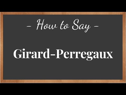 How to Pronounce Girard-Perregaux ? | #pronunciation #howtosay