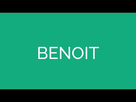 How To Pronounce Benoit