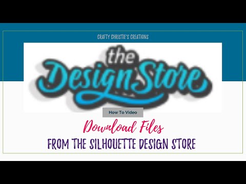 How to Download Files from Silhouette Design Store