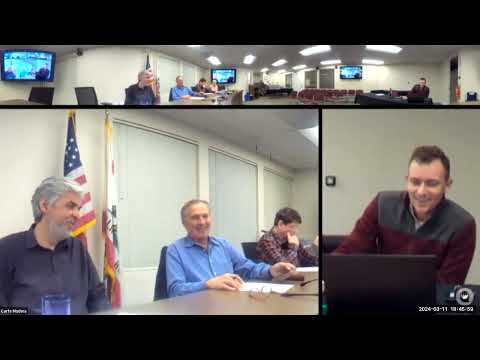Corte Madera Bicycle Pedestrian Advisory Committee March 11, 2024