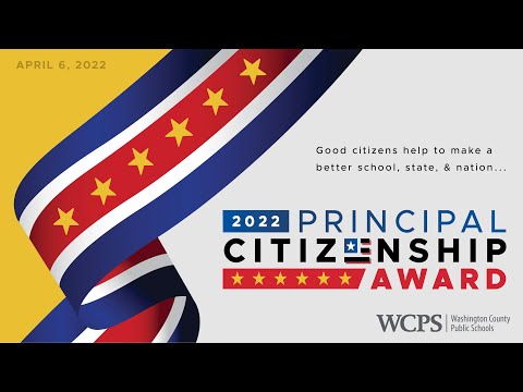 2022 5th Grade Principal's Citizenship Awards