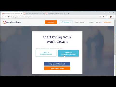 Work from home.data entry job.income by freelance work | peopleperhour.com | Data Entry