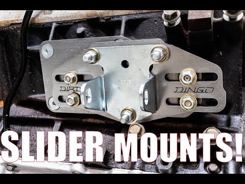 Dirty Dingo slider mounts for LS swaps