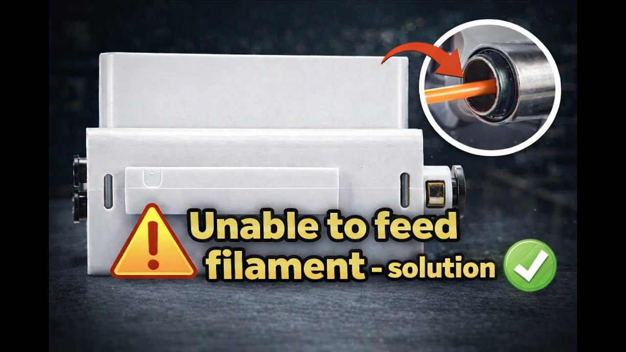 Bambu Lab A1 AMS HUB feeding error - fix