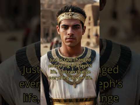 Joseph of Egypt: From Humiliated to GOVERNOR ✨#god #prayer #motivational