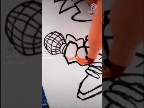 Dibujo de boyfriend de fnf