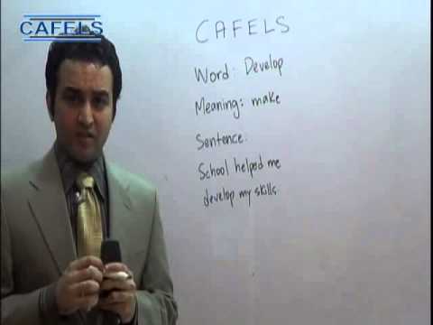 CAFELS (Basic English): Develop Meaning and Sentence in Urdu/Hindi-Canada Qualified