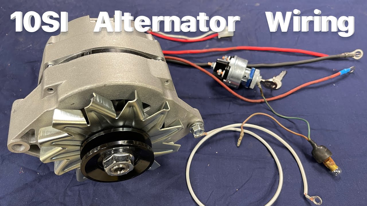 3 - wire 10SI alternator wiring