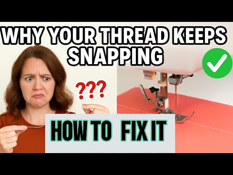 THREAD BREAKING? WATCH THIS VIDEO.
