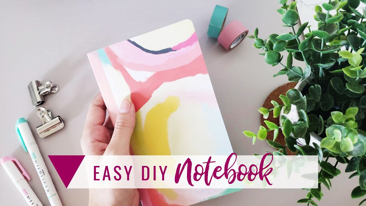 Easy DIY Notebook + Free Printable