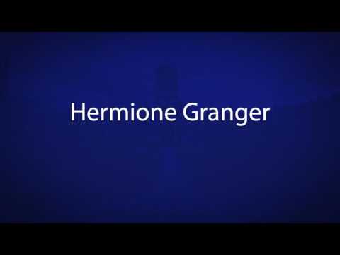 How to pronounce Hermione Granger [ Harry potter characters]