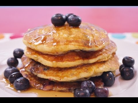 Blueberry Pancakes Recipe: How To Make Pancakes: Best From Scratch: Di Kometa-Dishin' With Di #93