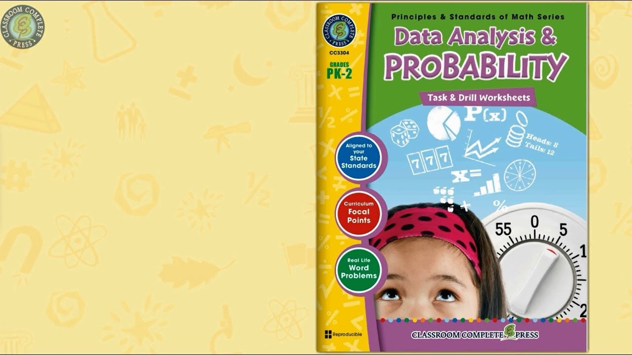 Data Analysis & Probability - Task & Drill Sheets Gr. PK-2