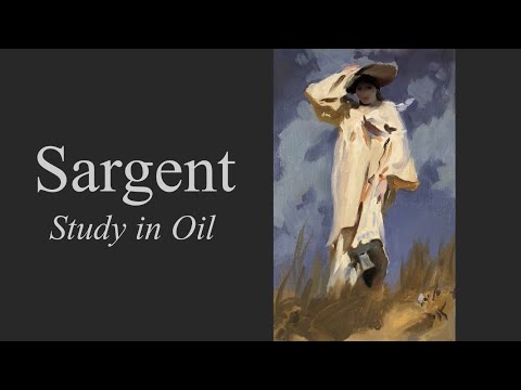 Sargent Master copy in Oils