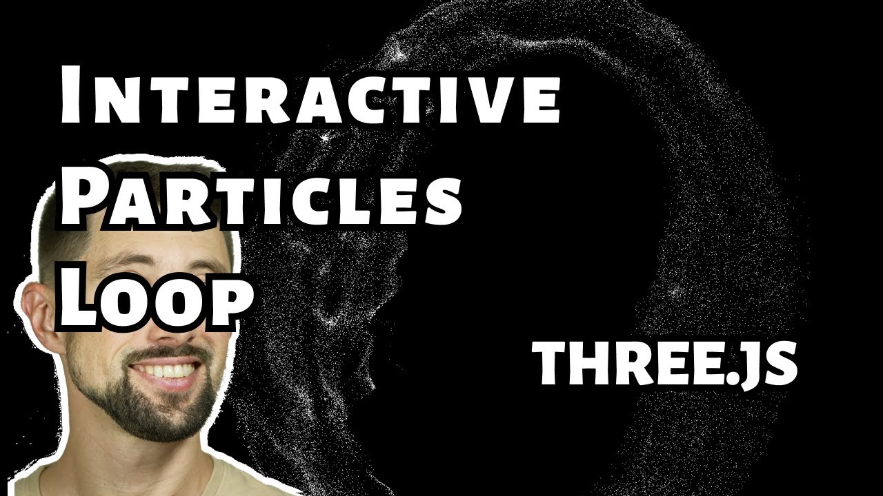 Interactive particles loop with #three.js