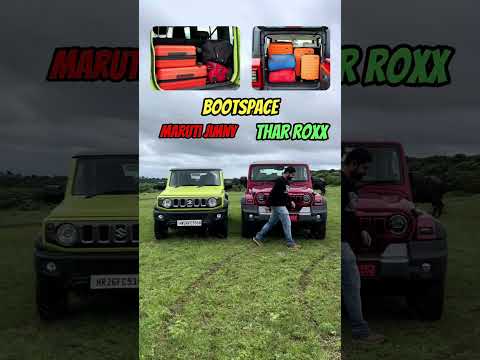 Thar Roxx Vs Maruti Jimny Comparison! #comparo