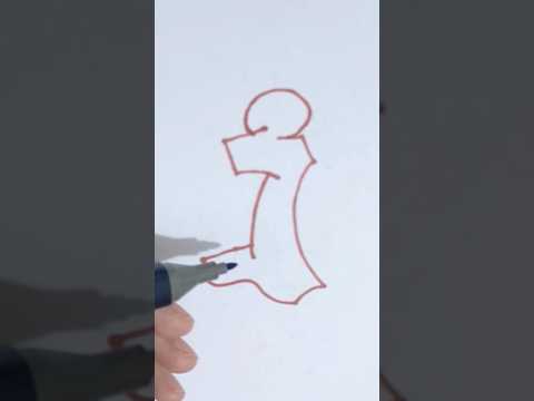 Drawing Strange I #easy #drawdrawing #cute